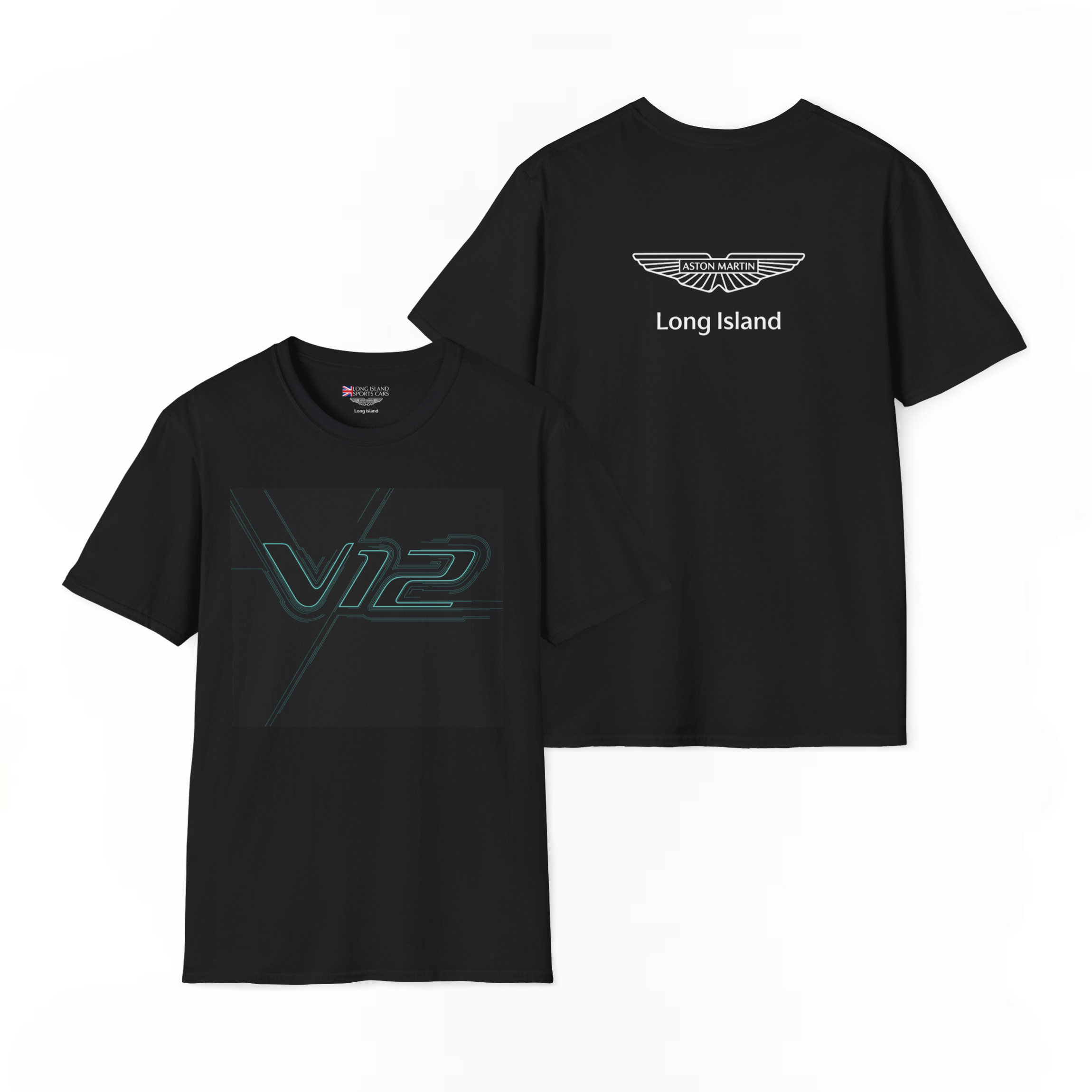 Aston Martin Long Island AM V12 Vantage-Inspired Unisex T-Shirt – Long ...